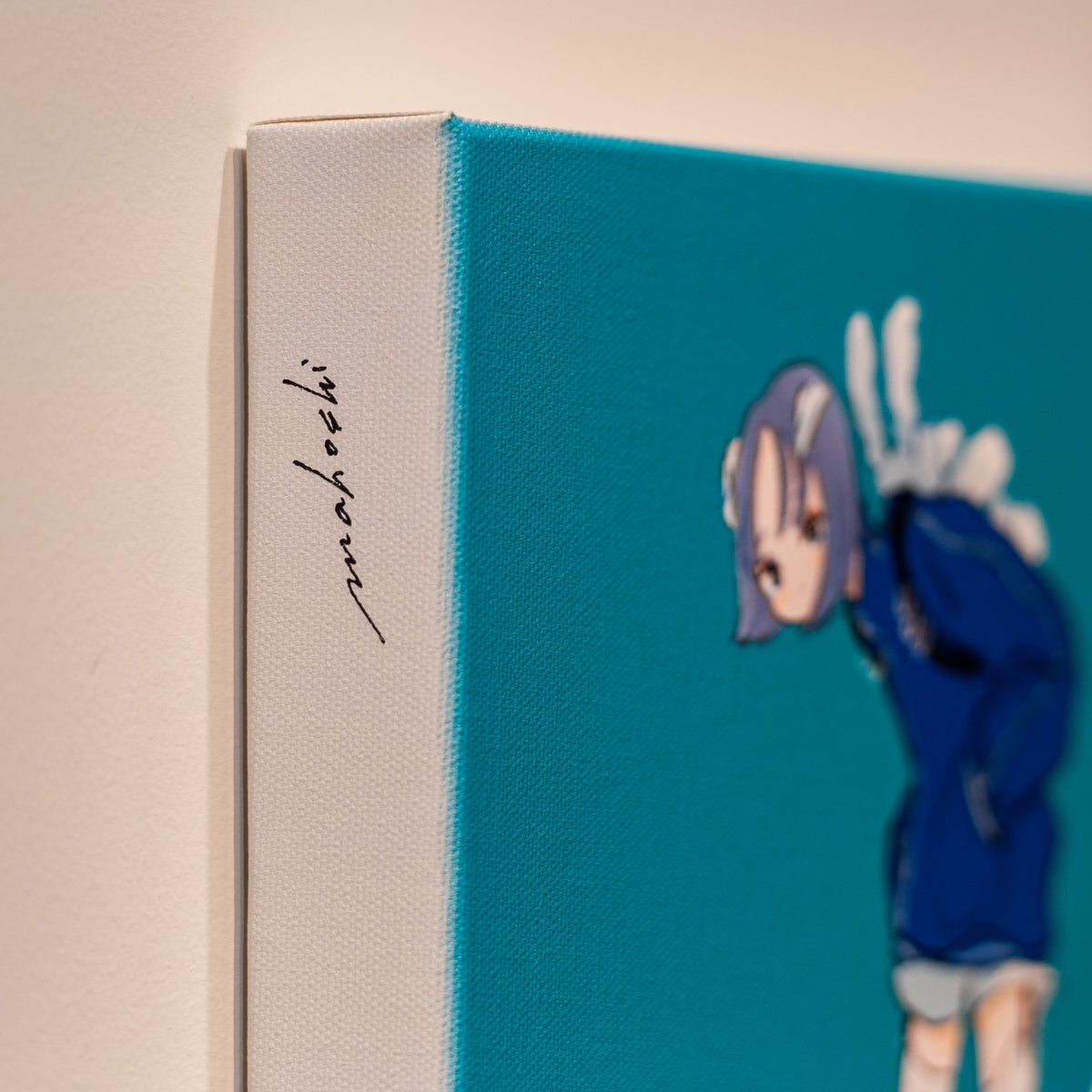 mahoshi キャンバスプリント正方形250：ポップちゃん – ガラリ 北斎館 Garari Hokusai Museum