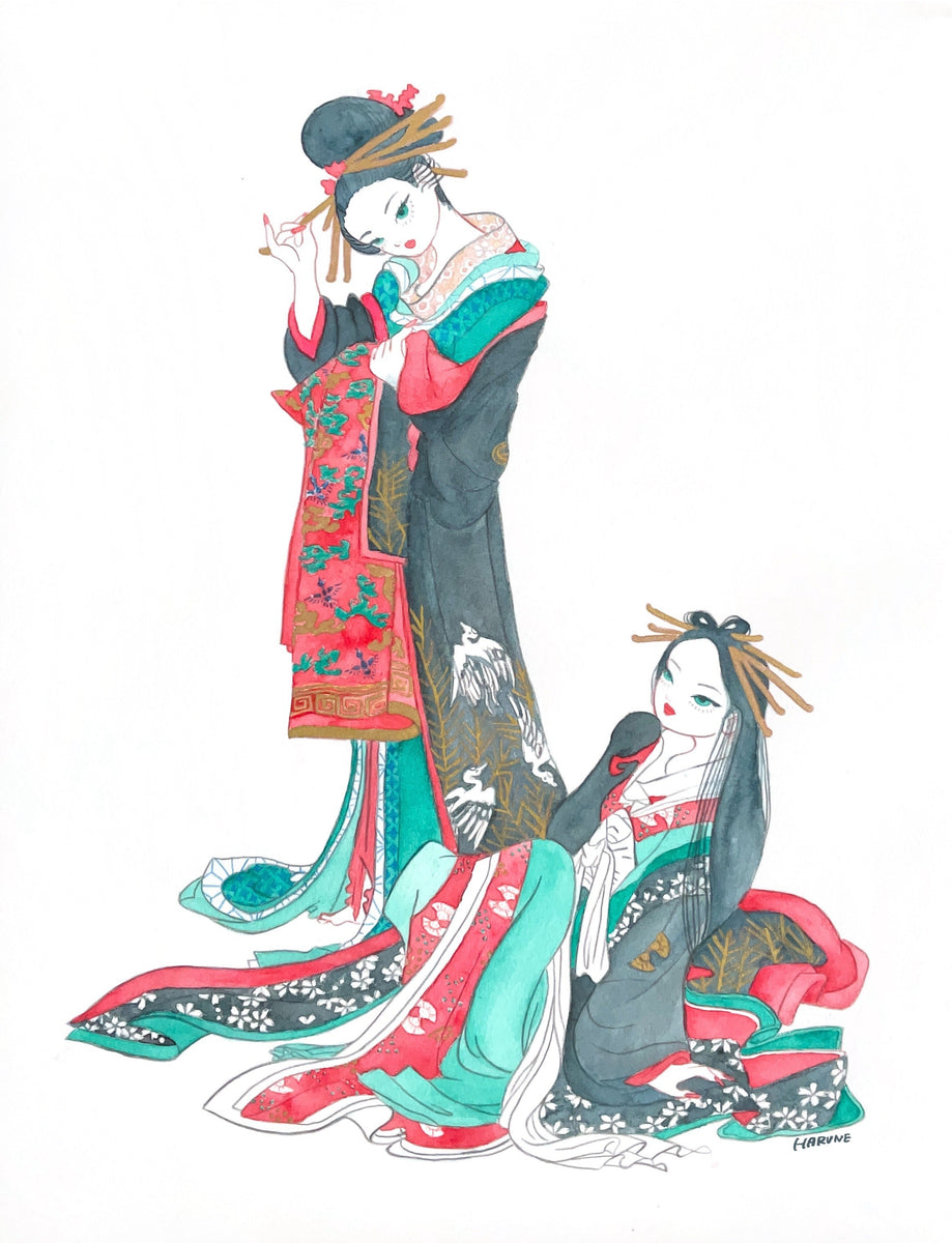 HARUNE NIBIJIN – ガラリ 北斎館 Garari Hokusai Museum